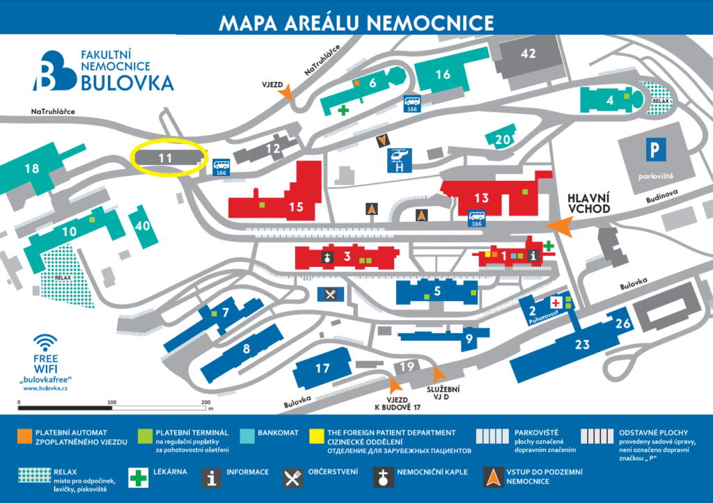 Jak se k nám dostanete | Kardiologie na Bulovce s.r.o.